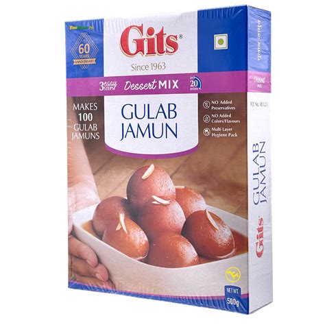 Gits Gulab Jamun Mix 500g Yogi Mart Online Indian Grocery Store