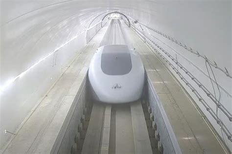 In China They Conducted The First Tests Of A Real Hyperloop A Full