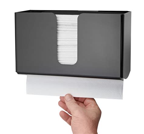 Acrylic Wall Mounted Towel Dispenser Alpine