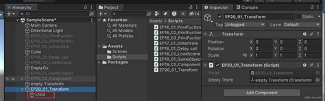 【unity】【c】变换组件 Transform 和 V3结构体c Transform Csdn博客