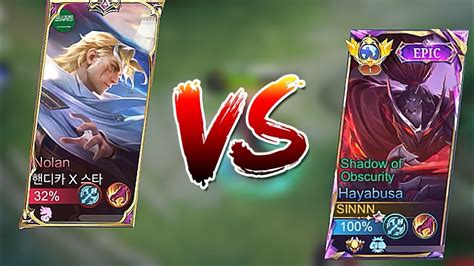 HAYABUSA JUNGLE VS ENNMY NOLAN JUNGLE MYTHIC RANK SINNN YouTube