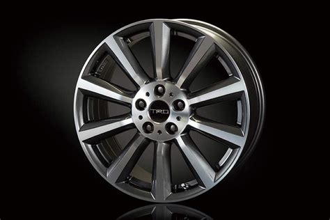 Amazon Trdティーアールディー 19インチ アルミホイール Trd Tf6ダイヤモンドカットシルバー 19×80j 5
