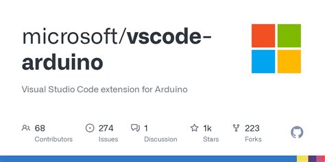 GitHub Microsoft Vscode Arduino Visual Studio Code Extension For Arduino