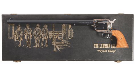Colt Lawman Series Wyatt Earp Commemorative Buntline Revolver Rock