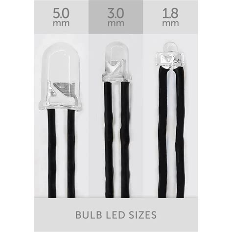 3mm Flickering Led With Leads Creative Reproductions 2 Scale