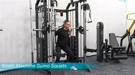 Smith Machine Sumo Squat Video Tutorial Dynamo Fitness