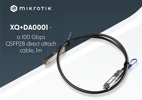 Direct attach cable QSFP28 MikroTik XQ+DA0001
