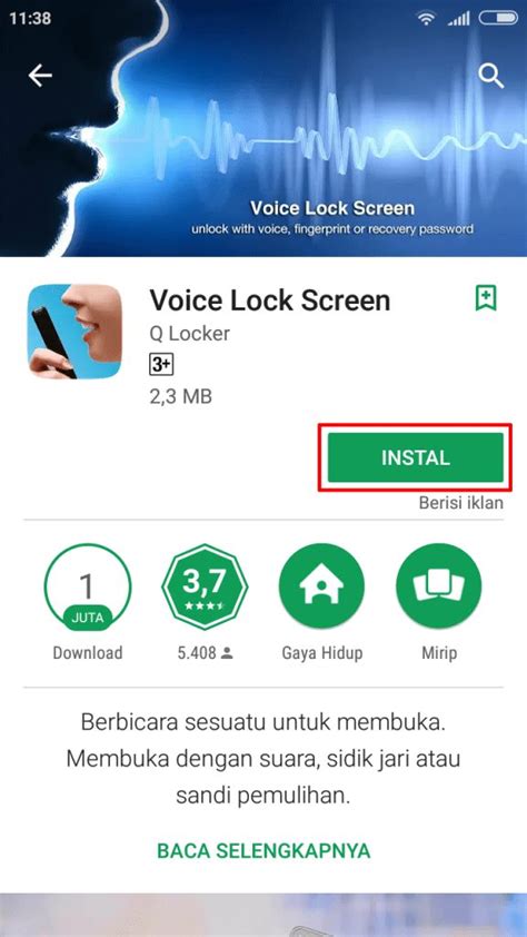 Cara Membuka Kunci Layar Android Dengan Suara Inwepo
