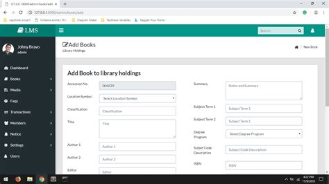 Library Management System And Opac It Cs Project