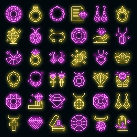 Premium Vector Piercing Icons Set Outline Set Of Piercing Vector
