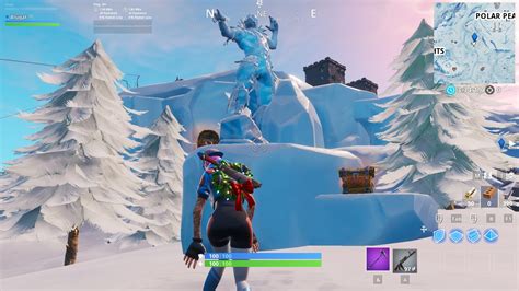Fortnite Danser Entre Trois Sculptures De Glace Défis Semaine 9