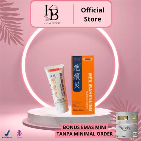 PENGHILANG BEKAS LUKA SALEP LUKA BAKAR MEILIBAHENLING NUTRIVE ORIGINAL