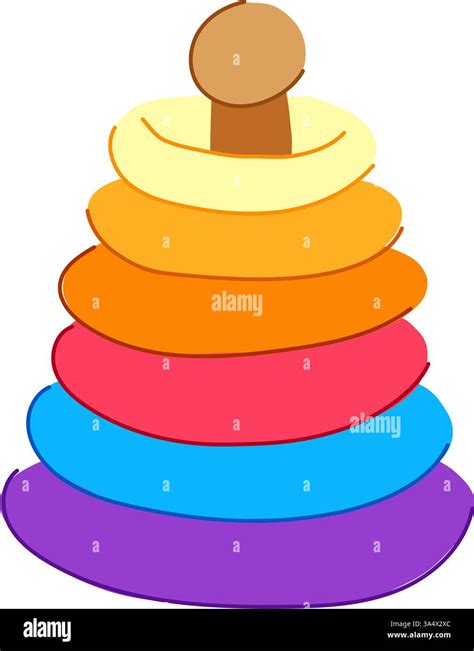 Science Educational Toy Cartoon Vector Illustration Stock Vector Image