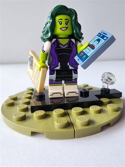 Lego She Hulk She Hulk Lego Marvel Minifiguren Serie 2 71039