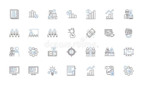 Assessment Line Icons Collection Evaluation Diagnosis Measurement Analysis Feedback