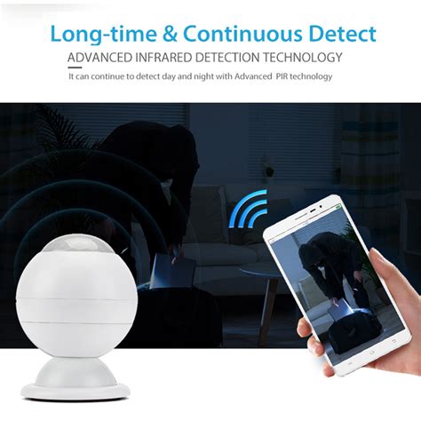 Wifi Pir Motion Sensor Snapshot General Trading Llc