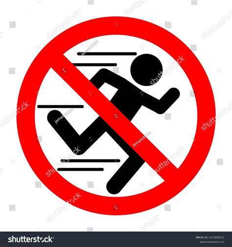 No Running Symbol