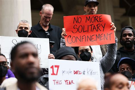 Solitary Confinement Survivors Rally Support For Proposed Federal Ban