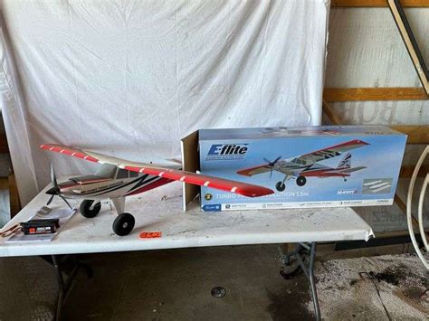 E Flight Turbo Timber Evolution Rc Airplane Meagher Auctioneers