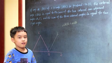 The Elements Of Euclid 32 Youtube