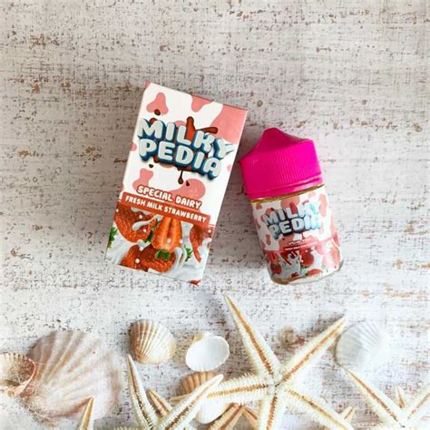 Jual Milky Pedia Fresh Milk Strawberry 60ml Milks Milkypedia 3mg Di