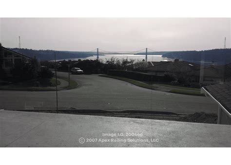 Shoe Mount Glass Railings Custom Railing Installers In Seattle