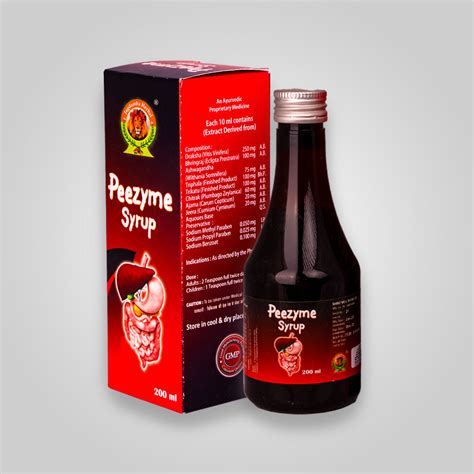 Peezyme Syrup Jagdamba Herbal