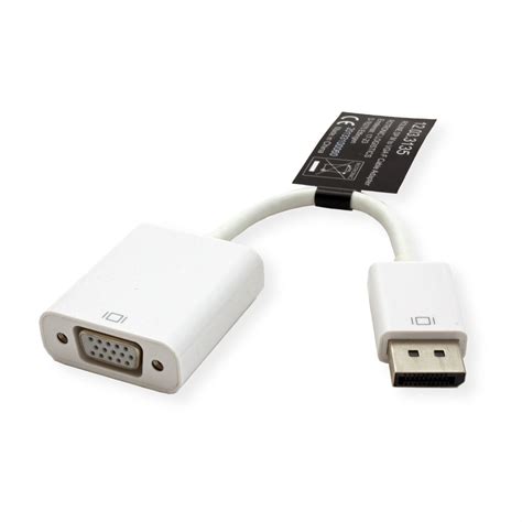 ROLINE DisplayPort VGA Adapter DP ST VGA BU Aktiv SECOMP GmbH
