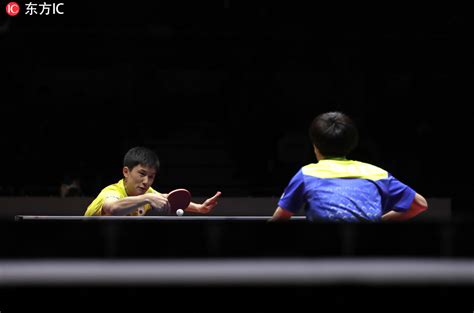 组图国际乒联世界巡回赛男单决赛 张本智和夺冠 搜狐大视野 搜狐新闻