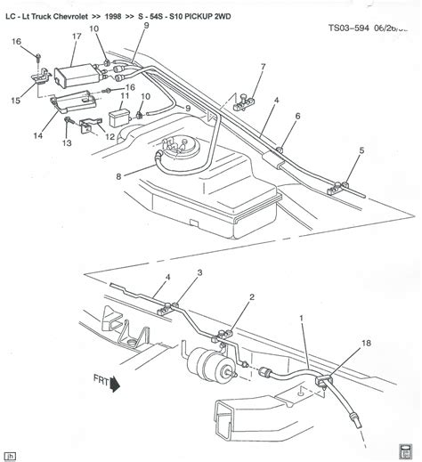 Chevy Blazer Fuel Line Diagram