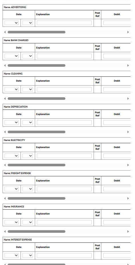 The Schedule Of Accounts Receivable Schedule Of