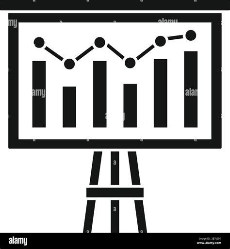 Graph Chart Banner Icon Simple Illustration Of Graph Chart Banner