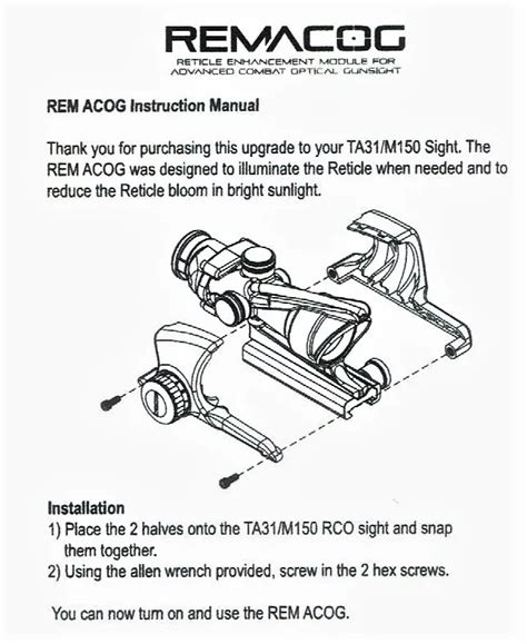 Rem Acog M1bullpup