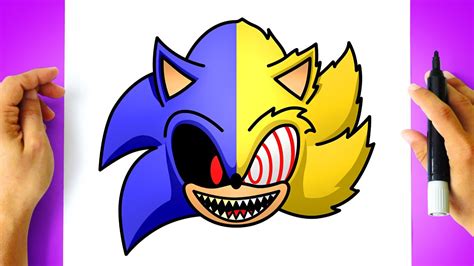 Como Desenhar O Sonic Exe Passo A Passo Como Desenhar