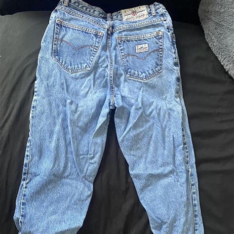 Vintage 80s 90s Enuf Womens Blue Jeans Tag Size Depop