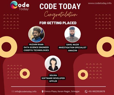 Code Today On Linkedin Codetoday Placements Kashmir Srinagar Iteducation Codingcareers