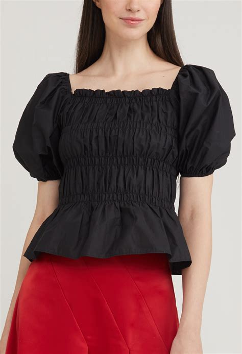 Stretch Bodice Peplum Top Nichii Malaysia