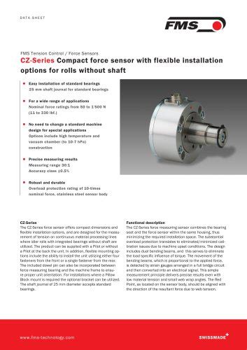 Lmgz Series Fms Force Measuring Systems Ag Pdf Catalogs Technical Documentation Brochure