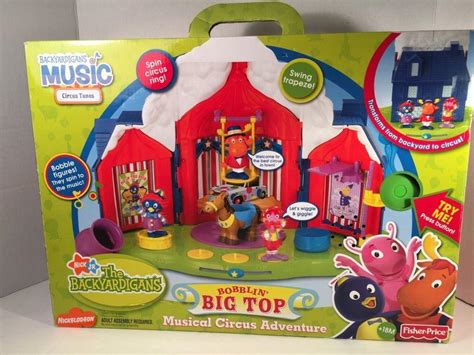 New Backyardigans Bobblin Big Top Musical Circus Adventure Rare Playset Htf 1812811594