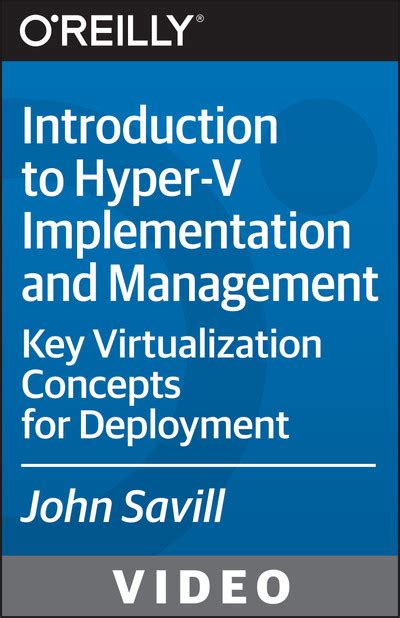 Introduction To Hyper V Implementation And Management Video