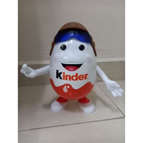 Kinder Mascot Kinderino Kinder Surprise Egg Container Travel Edition