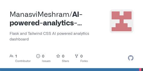 Github Manasvimeshramai Powered Analytics Dashboard Flask And