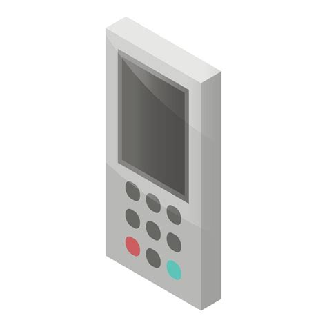 Conditioner Remote Controller Icon Isometric Style 15200723 Vector Art At Vecteezy