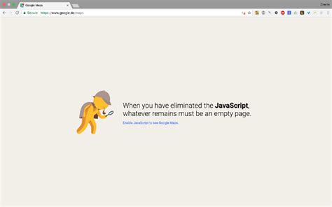 What The Web Looks Like Without Javascript