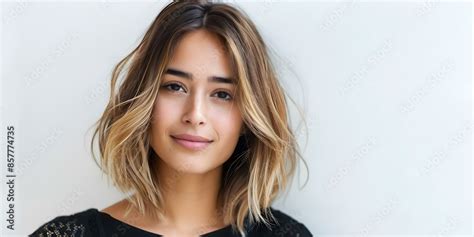 Stylish Long Bob With Textured Waves And Subtle Highlights For A Modern