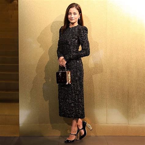 Stunning Meisa Kuroki In Dolce Gabbana At Aoyama Boutique Opening