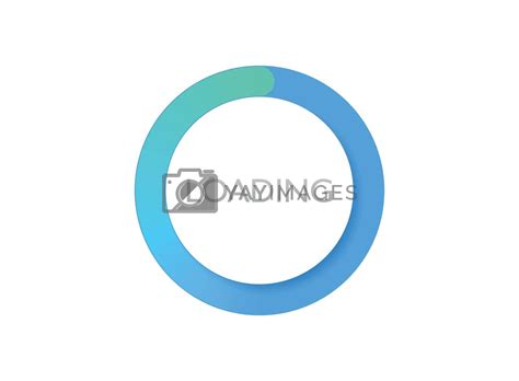 Loading Bar Icon In Flat Style Progress Indicator Vector Illustration On Isolated Background