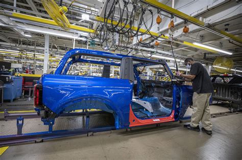 Ford Bronco Production Begins At The Michigan Assembly Plant