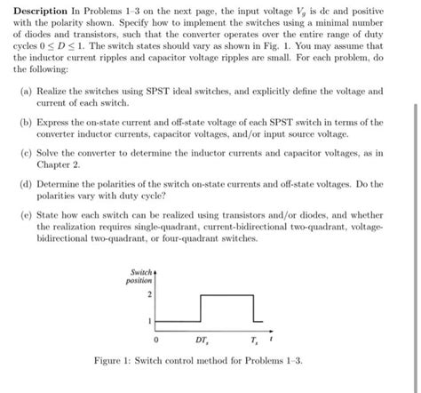 Solved Description In Problems 1 3 On The Next Page The
