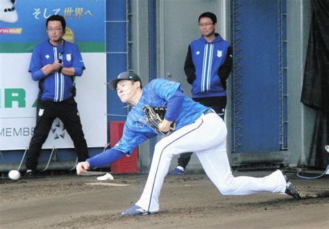 【dena】オリックス戦力外から入団した中川颯、紅白戦先発に準備「1年間戦力になれるようアピールしたい」：中日スポーツ・東京中日スポーツ